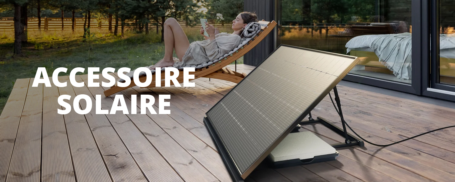 Sunology - Batterie pour panneau solaire plug and play - BatterySet